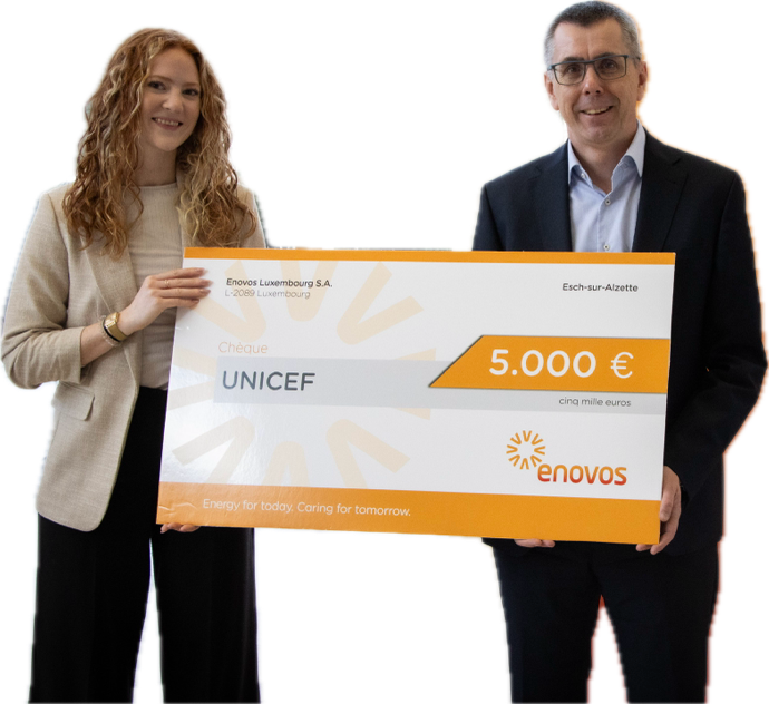Don Enovos à UNICEF – Amicale du Personnel Retraité du groupe Encevo asbl